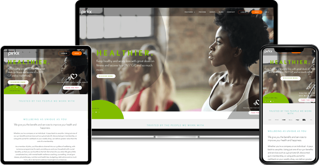 Pirkx - Health & Wellness Portal for Employees, Corporates